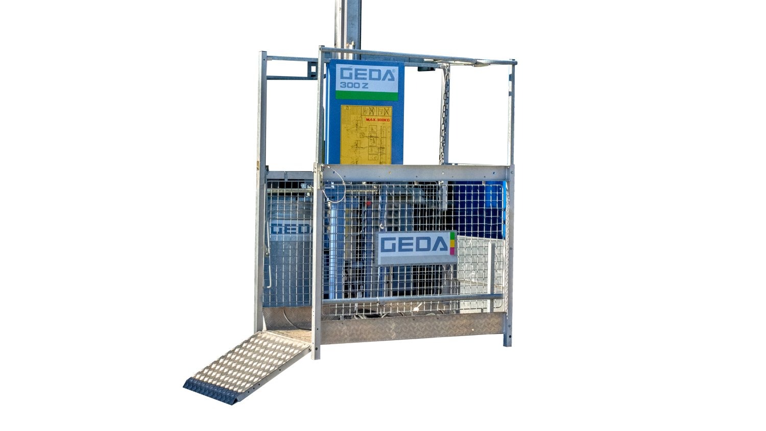 200Z Rack & Pinion Ladder Hoist Base Unit | Speedy Hire