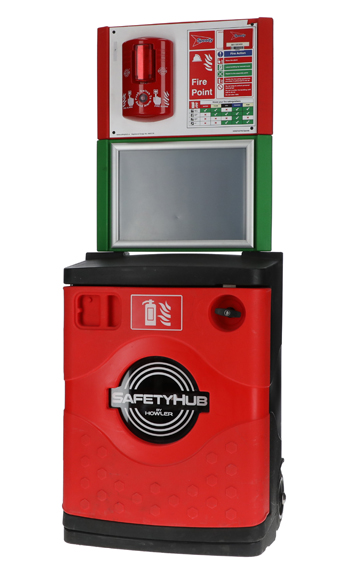 Howler 1.56m Maxi Mobile Fire Point Trolley | Speedy Services