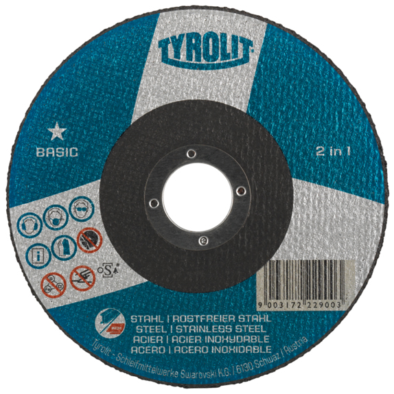 Tyrolit Metal Cutting Disc 115x2.5x22.23mm